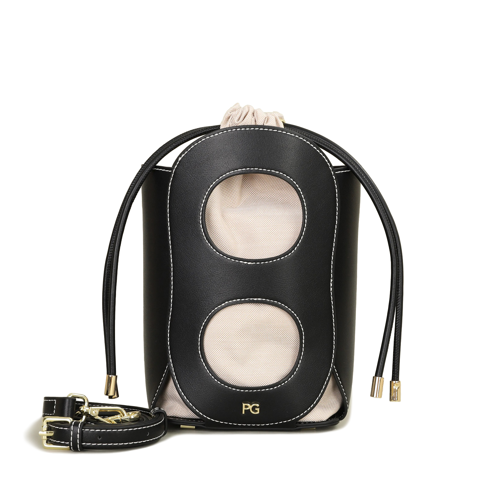 PG Women's crossbody bag atmospheric hollow design fashionable shoulder ...