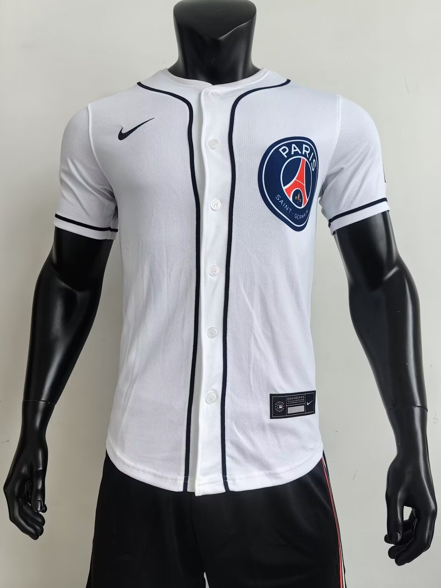 Paris baseball uniform white - chch.shop